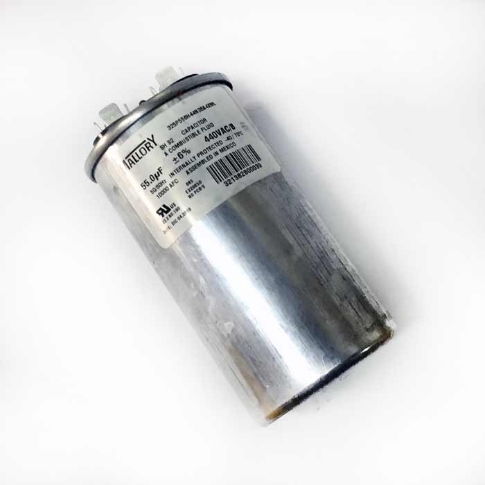 Capacitor Marcha 55mf 440v Mallory Cap55m440m — Formex: Refrigeración ...